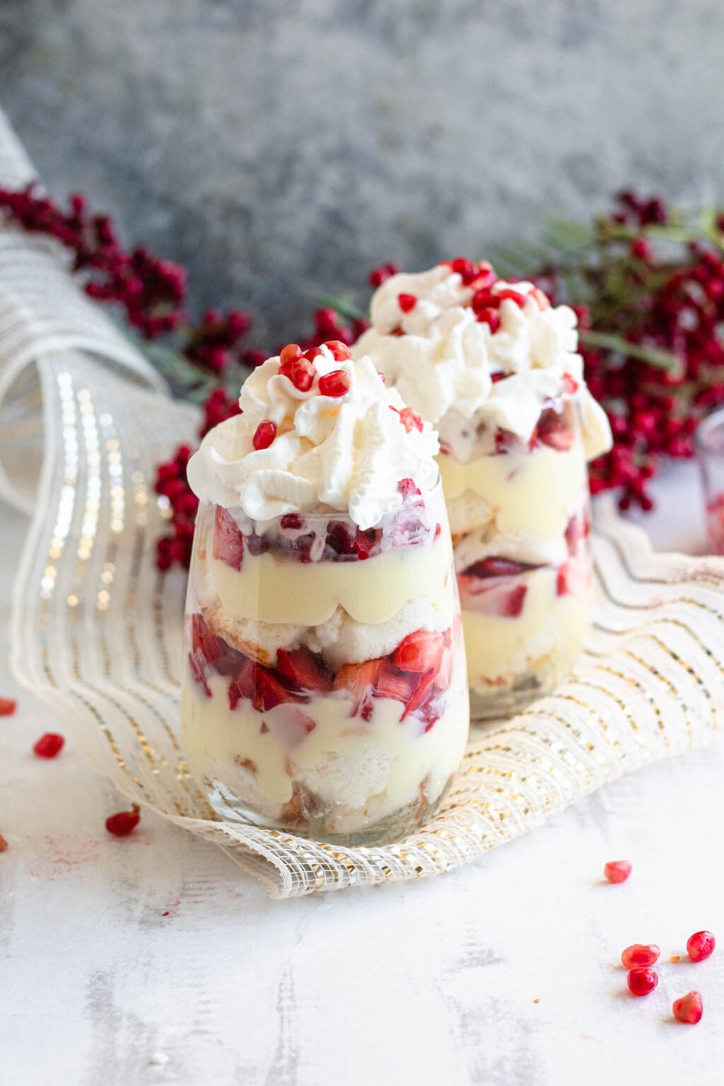 Quick and Easy Christmas Trifle - The Domestic Spoon