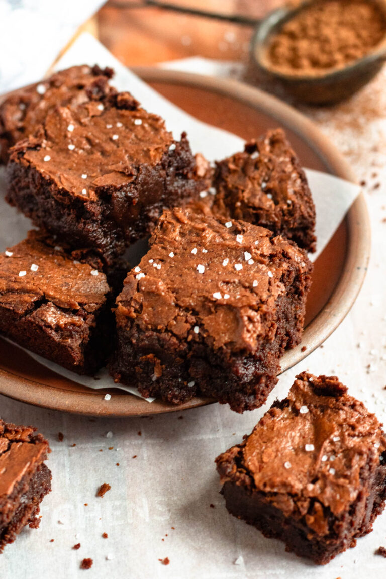 Brownie Recipe without Baking Powder - Fudgy Perfection!- The Domestic ...