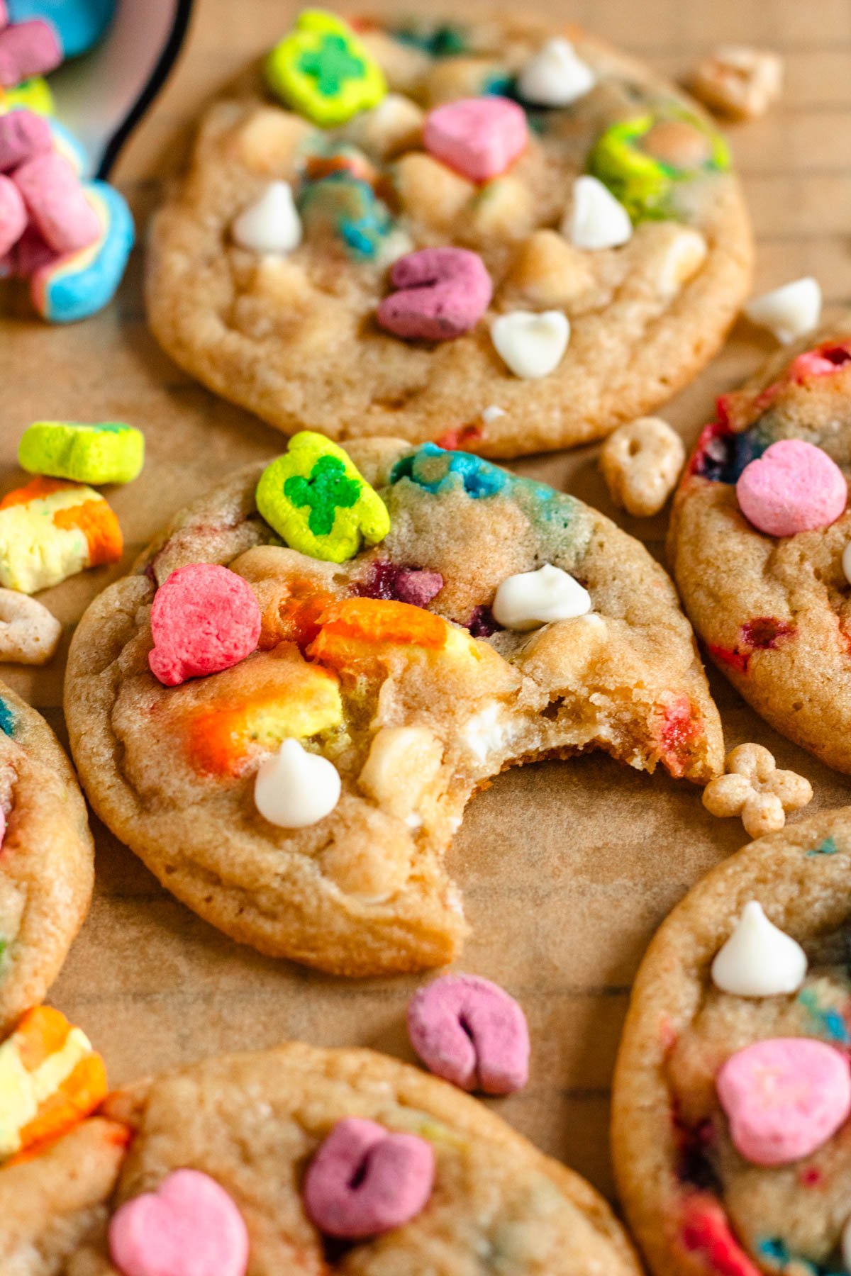 Lucky Charms Cookies - The Domestic Spoon