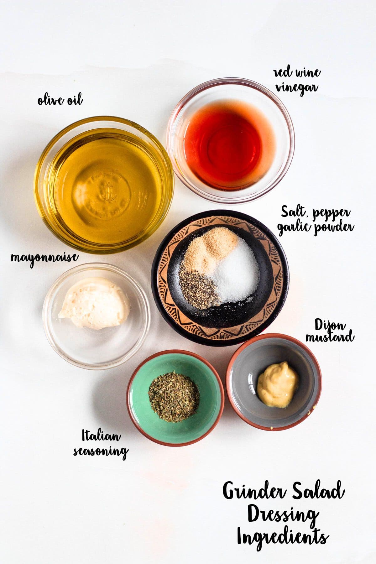 Grinder Salad Recipe - Serve As Lunch or Appetizer!- The Domestic Spoon