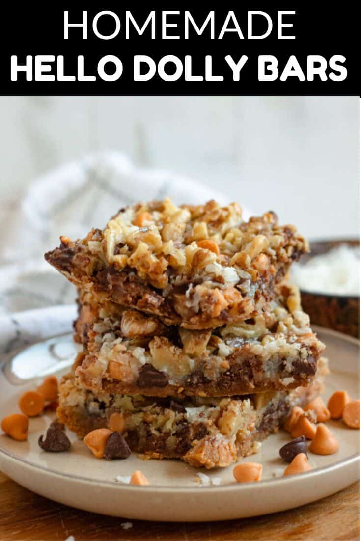 Hello Dolly Bars - Flavors Melted Together for a Perfect Bar- The ...