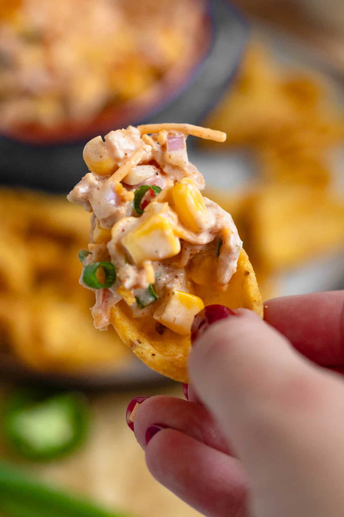 Corn Fritos Dip - Great As A Snack or Appetizer- The Domestic Spoon