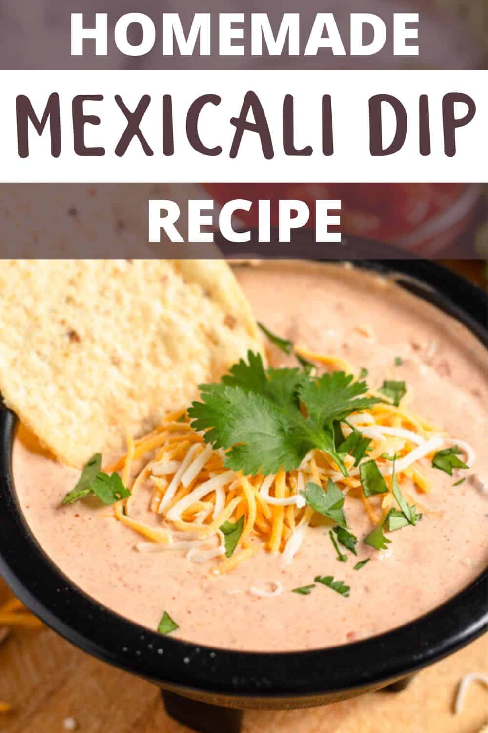 Mexicali Dip - Easy Southwest Dip- The Domestic Spoon
