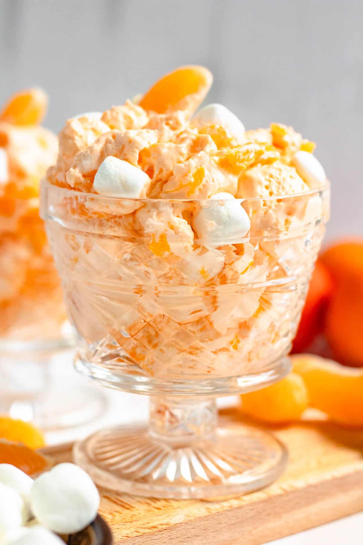 Orange Dreamsicle Salad - Classic Midwestern Salad- The Domestic Spoon