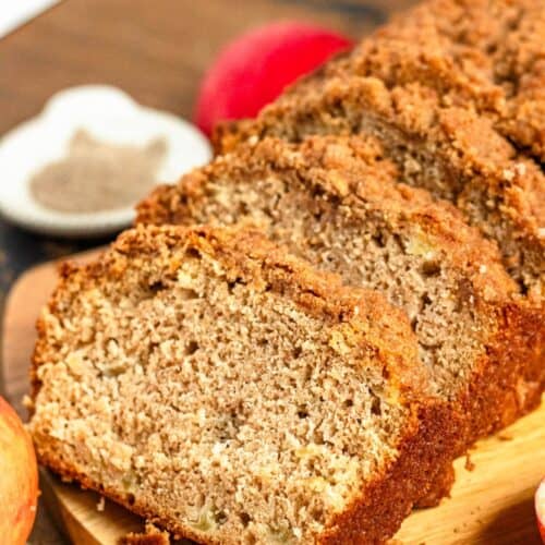 Homemade Apple Bread - Enjoy for Brunch or Snack! - The Domestic Spoon