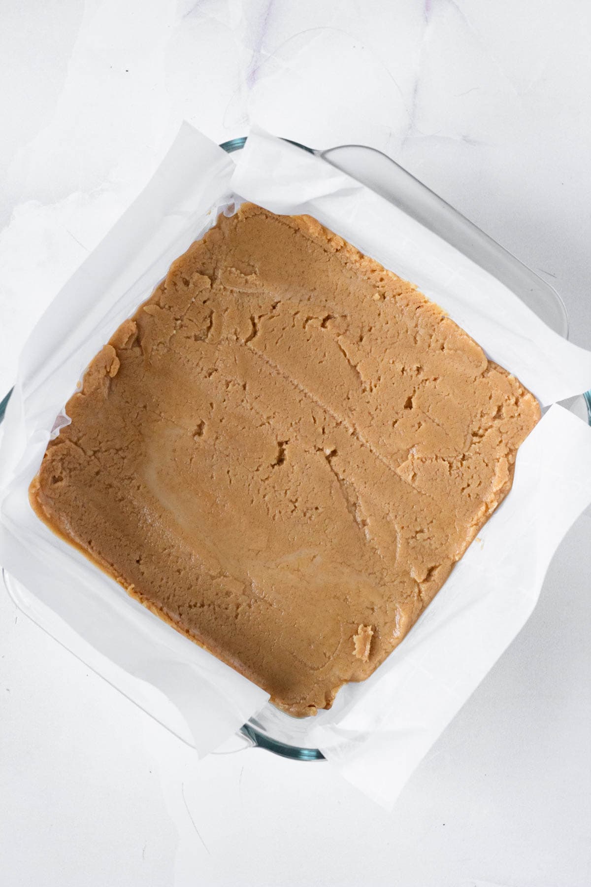 3 Ingredient Peanut Butter Fudge - The Domestic Spoon