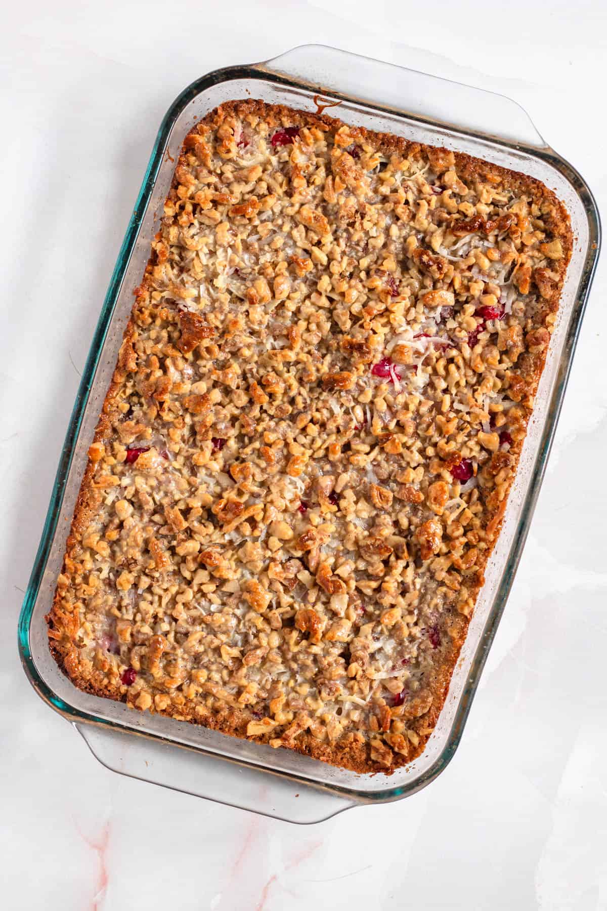 Cherry Bars (with Coconut and Chocolate) - The Domestic Spoon