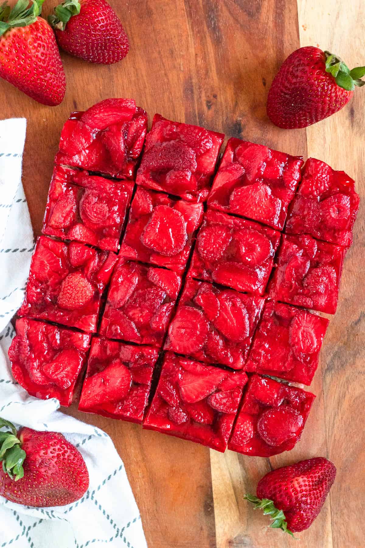 Strawberry Bars - The Domestic Spoon