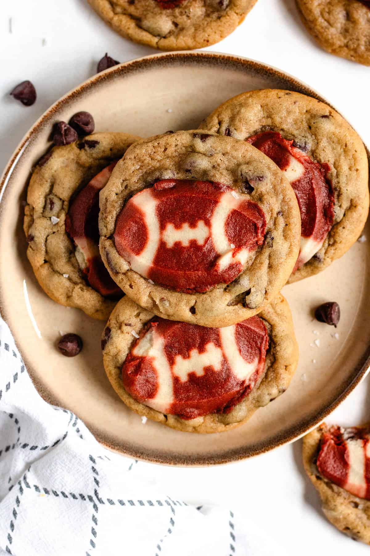 Football Cookies - The Domestic Spoon