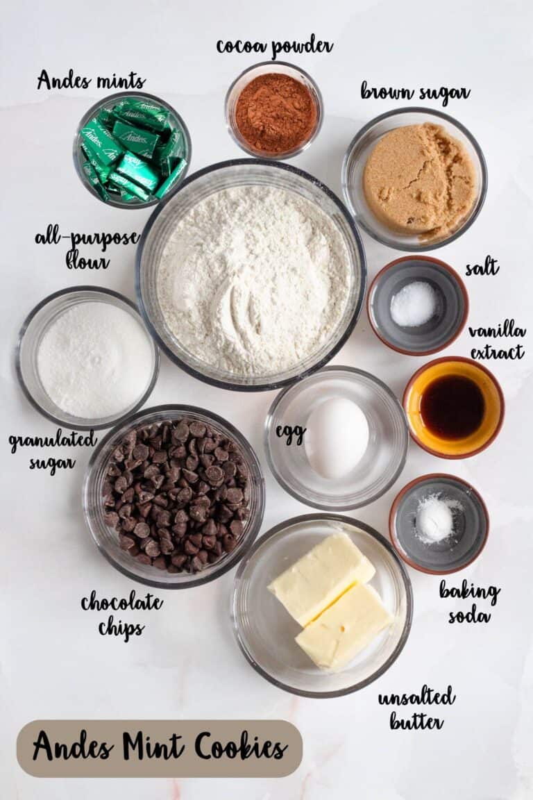Andes Mint Cookies - The Domestic Spoon